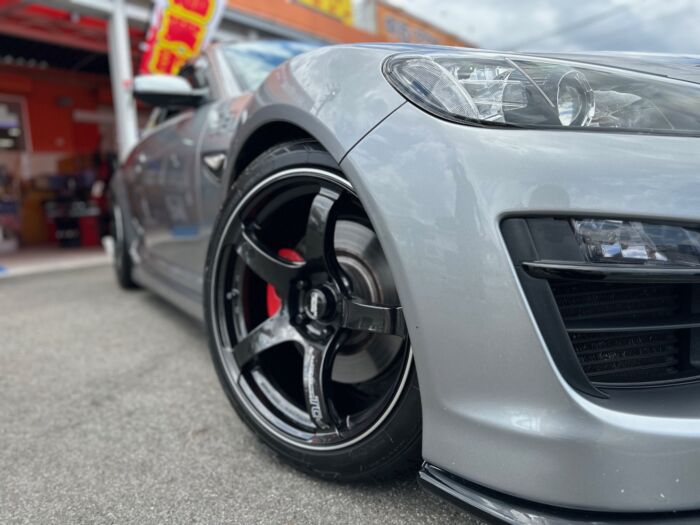 【豊田店】MAZDA RX-8 に、ADVAN Racing TC-4 を取付しました！！ | 名古屋・愛知・岐阜でタイヤ ホイール カーナビ ...